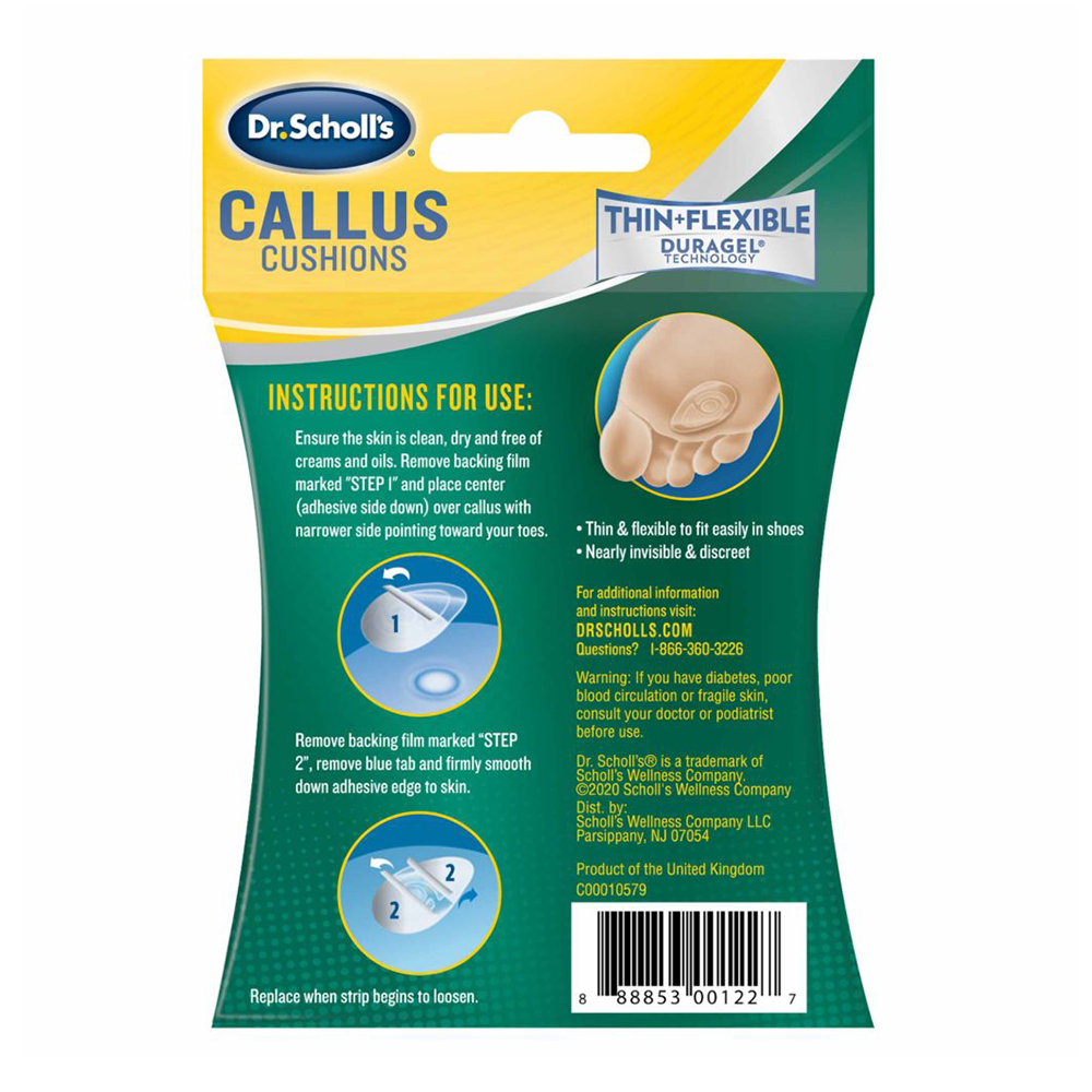 Almohadilla para callosidades - Dr. Scholls